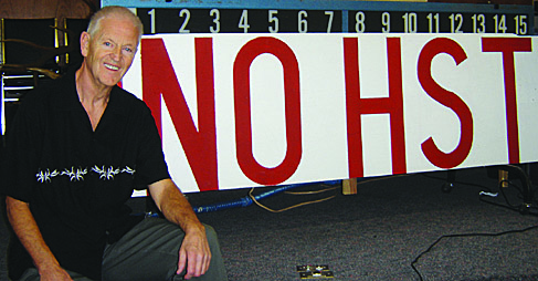 ANTI-HST MOVEMENT GETS GO-AHEAD TO PETITION VOTERS - TimesChronicle.ca