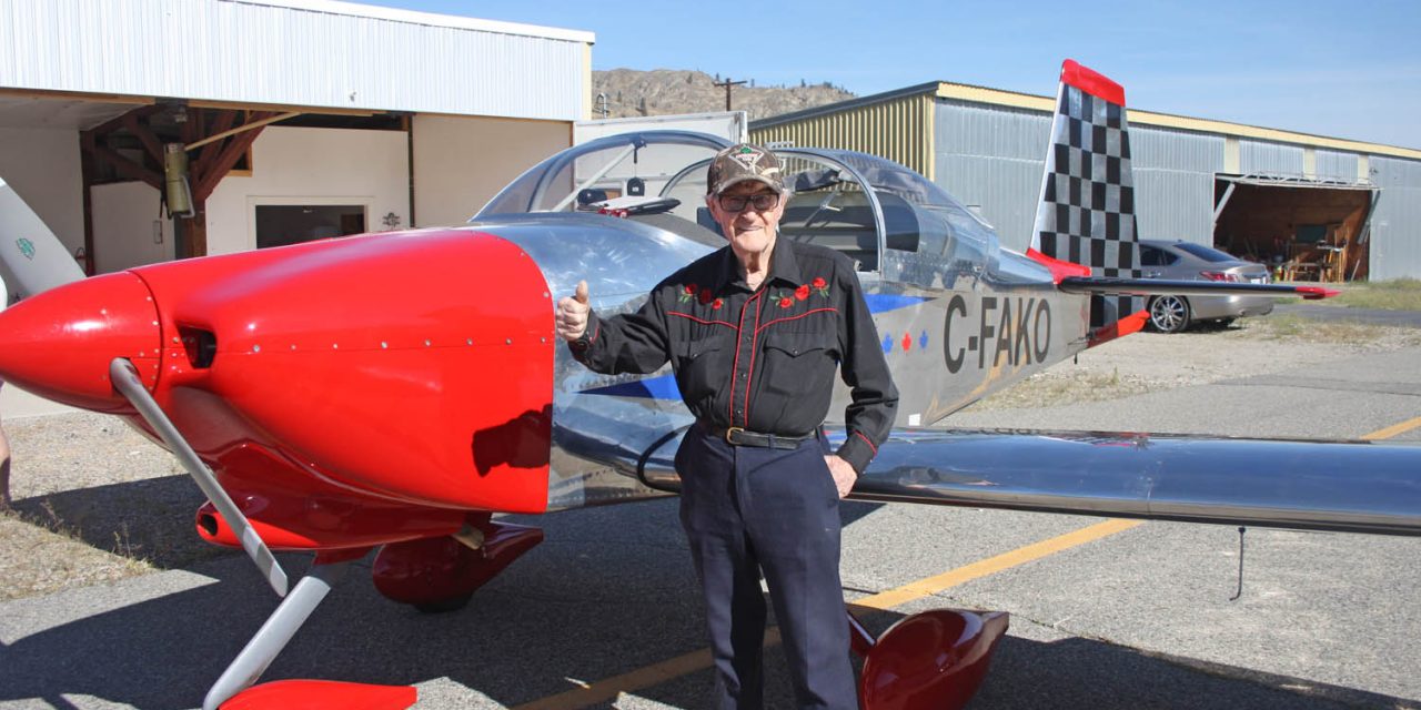 Aviator celebrates 90th birthday by flying friendly skies ...