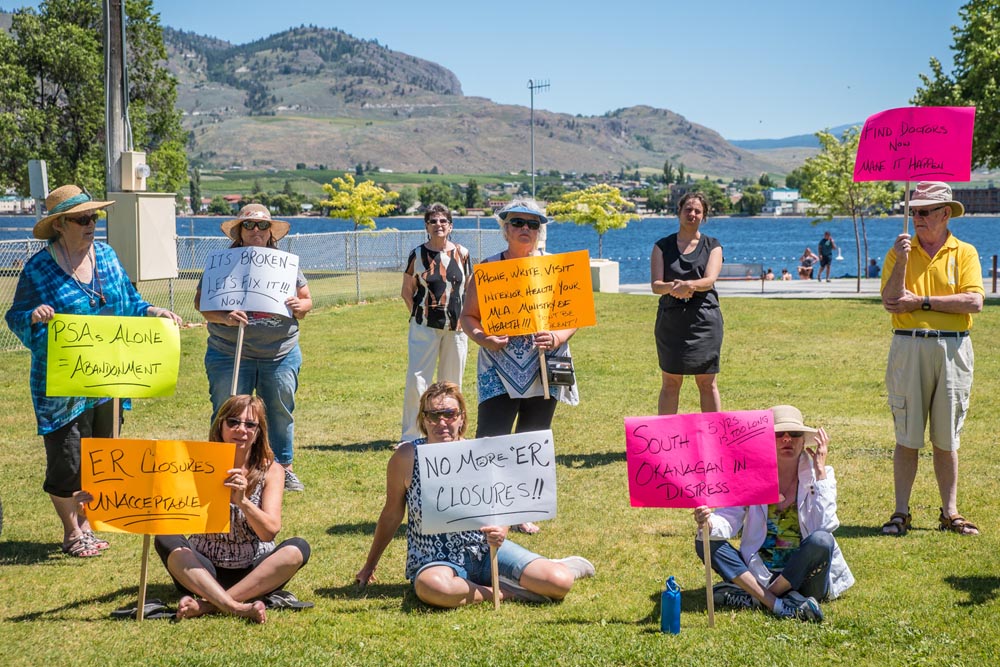 Doctors exhausted and need help, says protest organizer - TimesChronicle.ca