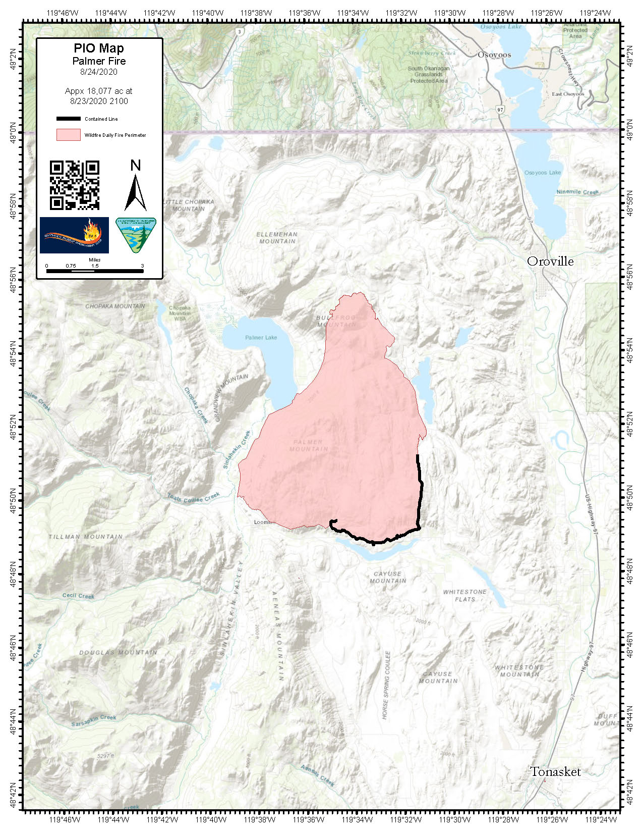 UPDATE August 25: Palmer Lake wildfire 49 percent contained ...