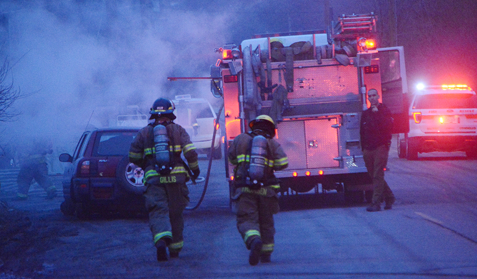 Person suffers smoke inhalation during vehicle fire - TimesChronicle.ca