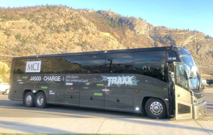 TRAXX e-bus makes District Wine Village appearance - TimesChronicle.ca