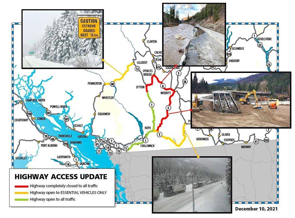Hwy 3 remains off-limits for non-essential travel into Jan ...