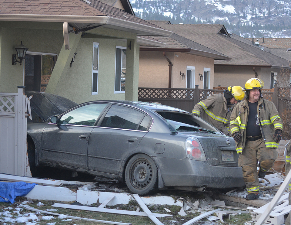 Driver ticketed for crash into home - TimesChronicle.ca