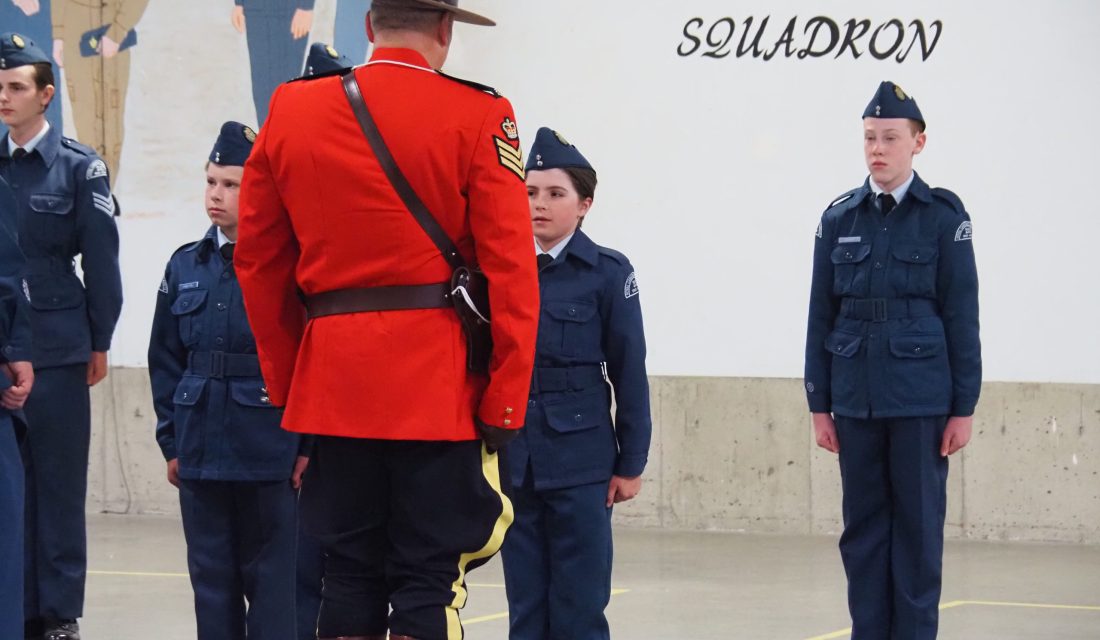 The 232 Bighorn Air Cadets hold annual review - TimesChronicle.ca