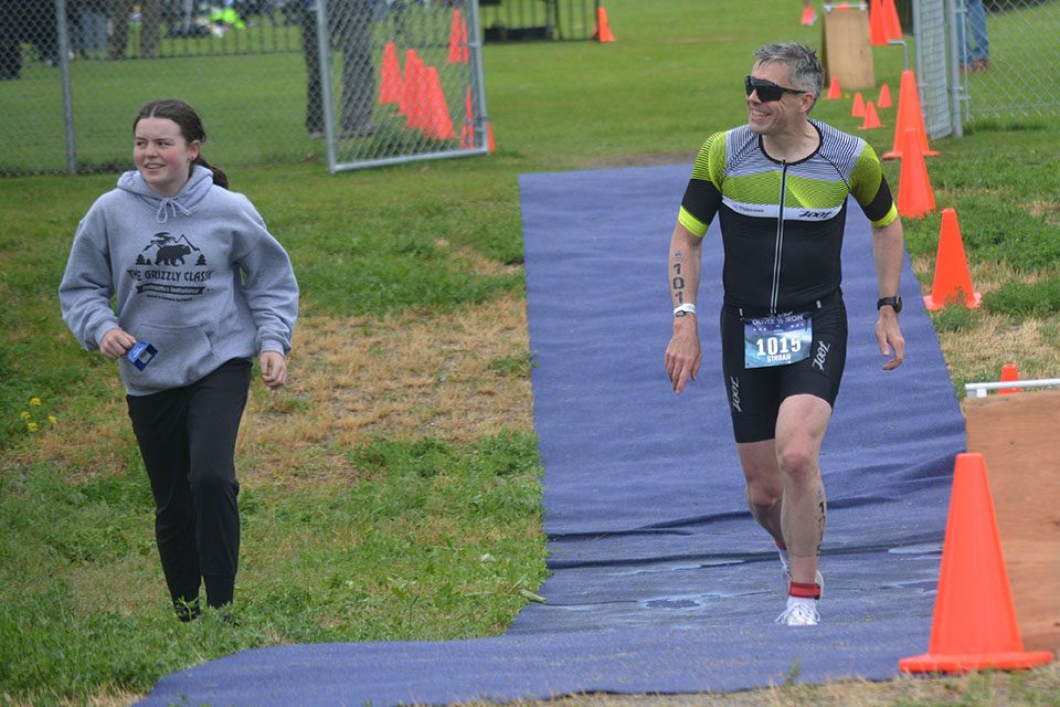 Oliver Half Iron wet but inspirational - TimesChronicle.ca