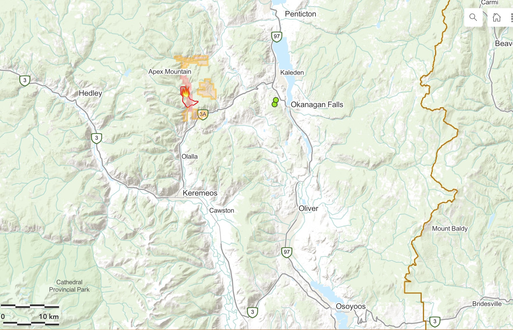 Keremeos Creek interface fire quadruples in size - TimesChronicle.ca