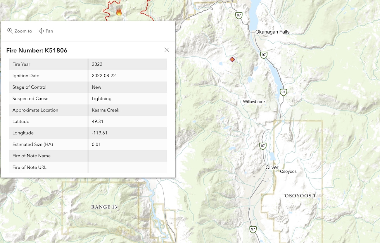 UPDATED: No longer active... Lightning sparks new fire in White Lake ...