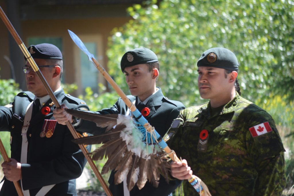 OIB honours First Nations war veteran George - TimesChronicle.ca