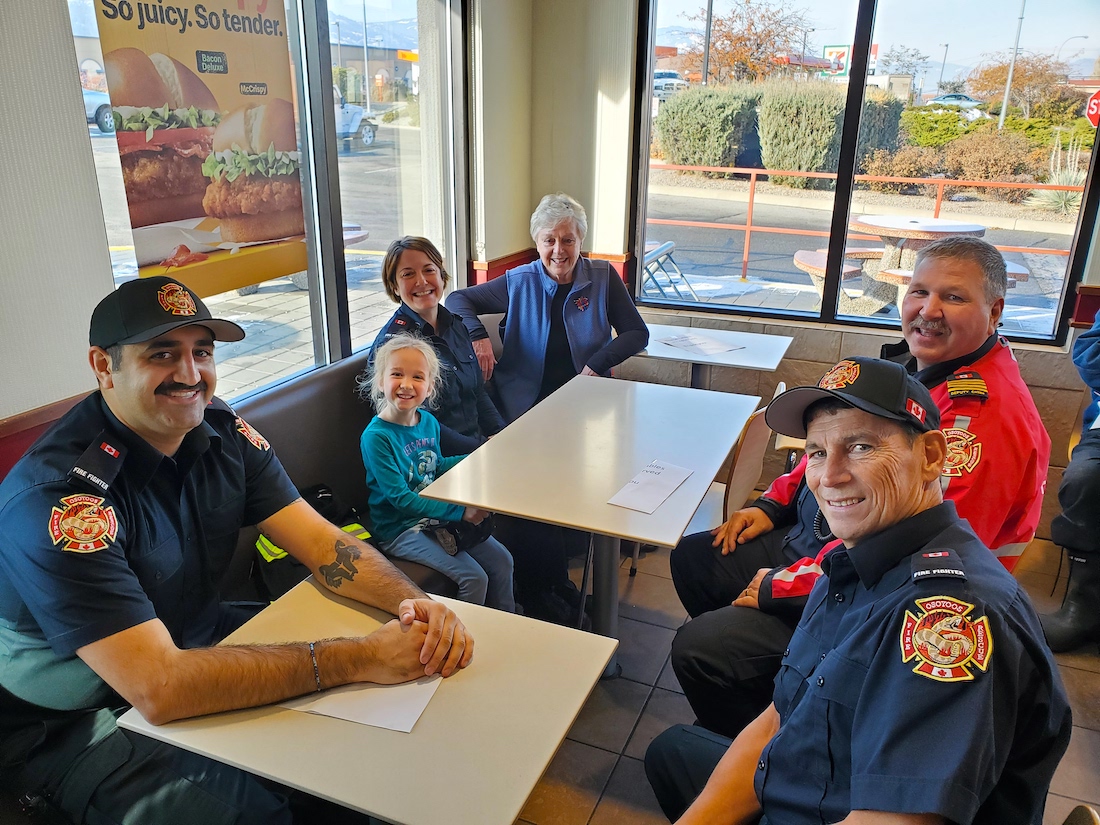 Osoyoos Fire Rescue gets new chief (for a day) - TimesChronicle.ca