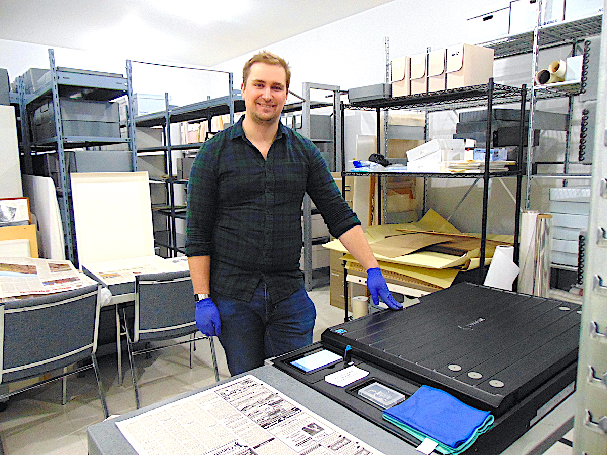 Massive archival project nearing completion - TimesChronicle.ca