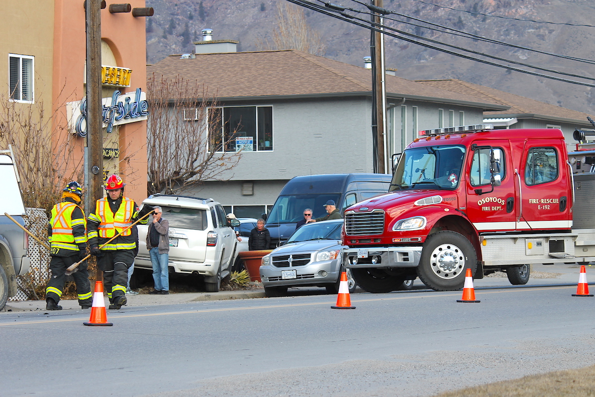 Car accident in Osoyoos on March 7 - TimesChronicle.ca