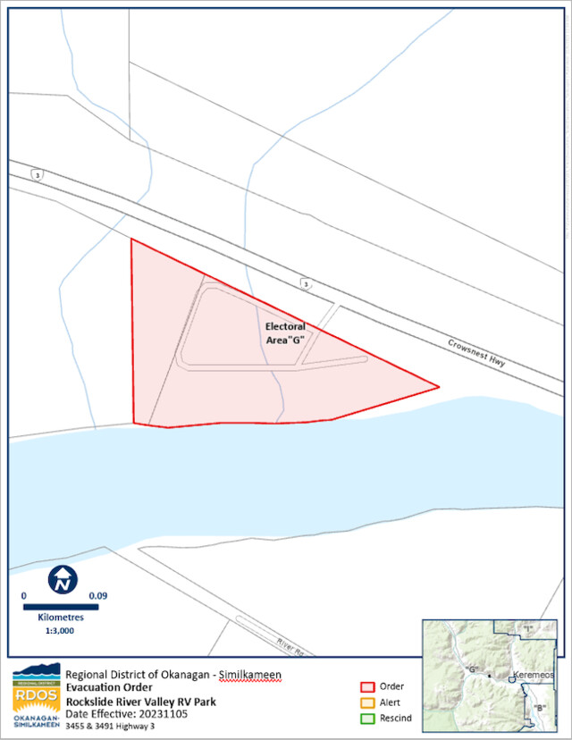 Hwy. 3 reopens to one lane alternating, evac orders rescinded ...