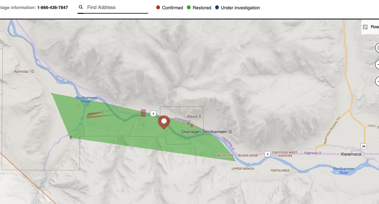 Hwy. 3 reopens to one lane alternating, evac orders rescinded ...