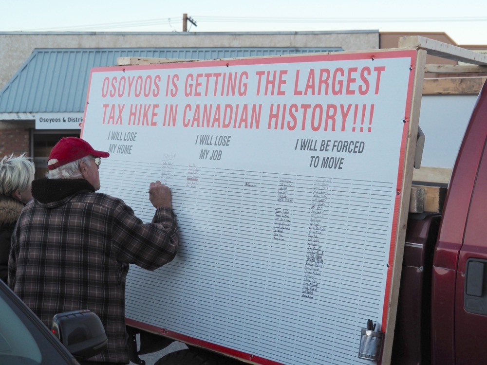 Anger over tax hike heard loud and clear - TimesChronicle.ca