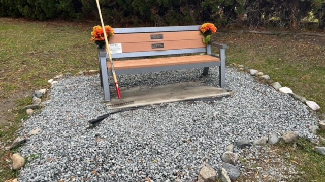 Memorial bench destroyed by act of vandalism - TimesChronicle.ca