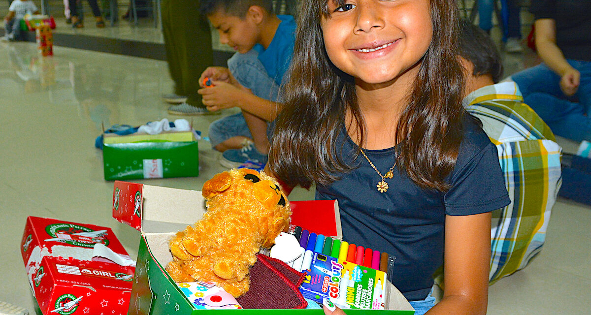Another successful shoebox campaign for Samaritan's Purse ...