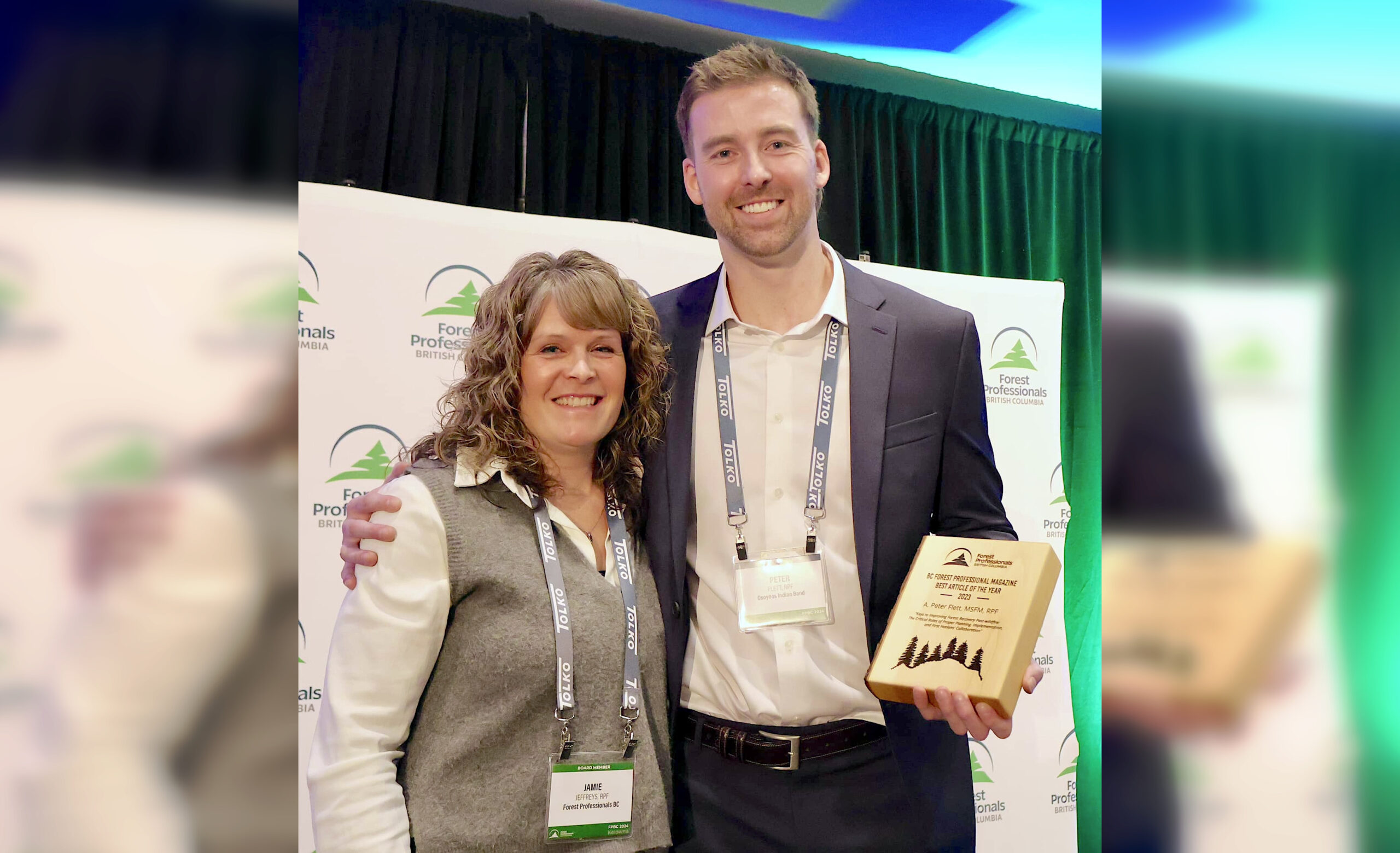 Nk’Mip Forestry’s Peter Flett wins magazine award - TimesChronicle.ca