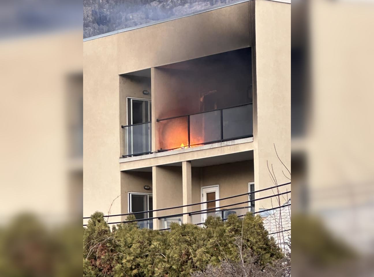 'Cooking appliance' starts balcony fire at Desert Surfside ...