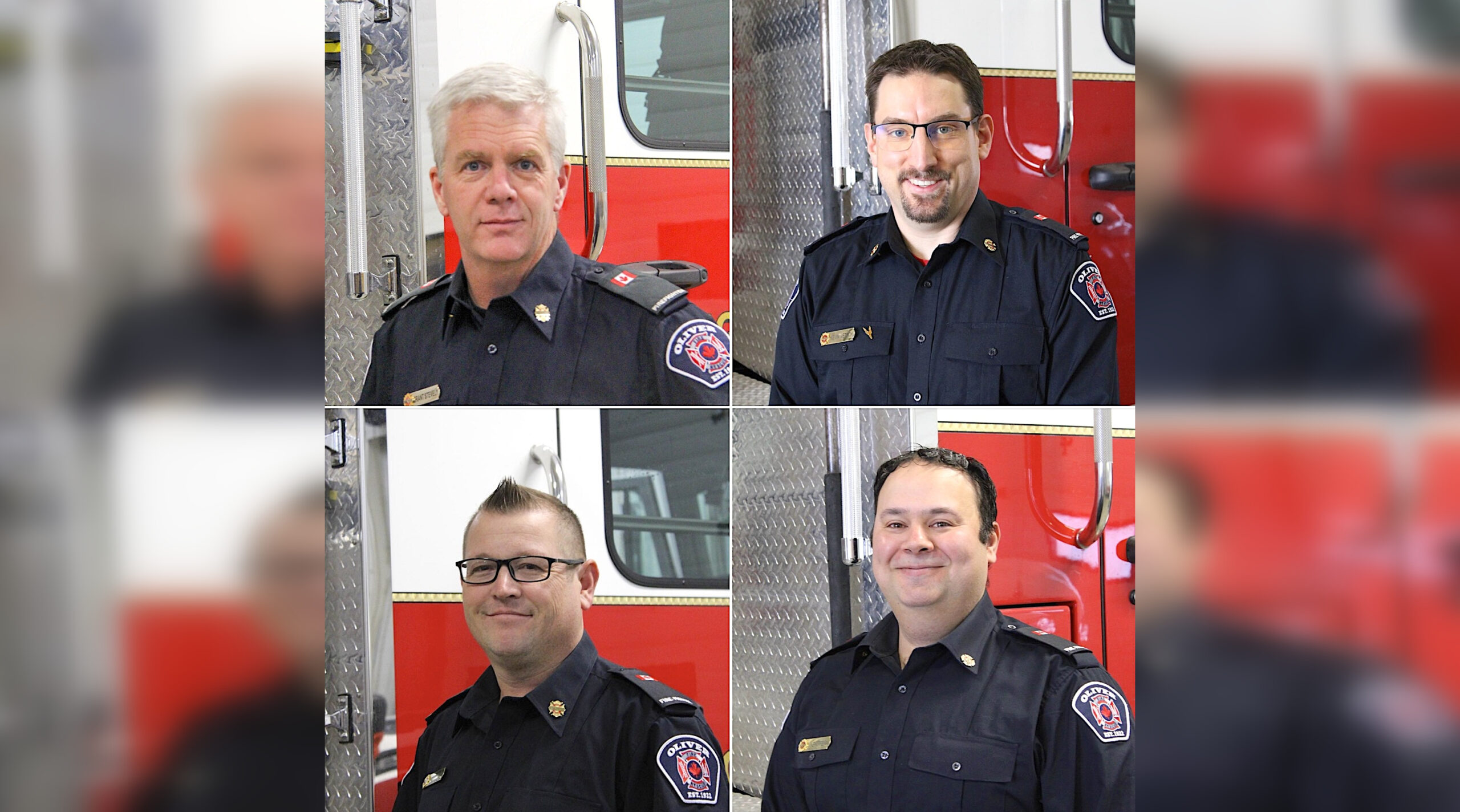 Oliver Fire Department announces promotions - TimesChronicle.ca