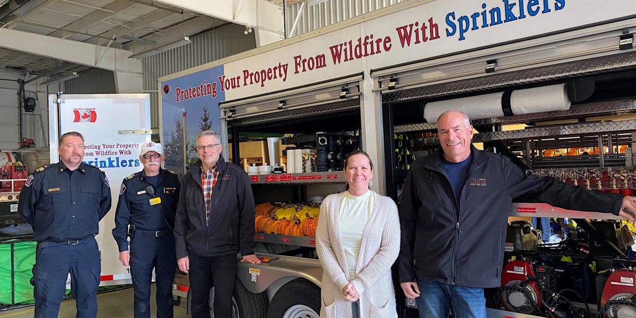 Oliver FD takes delivery of new structure protection unit ...