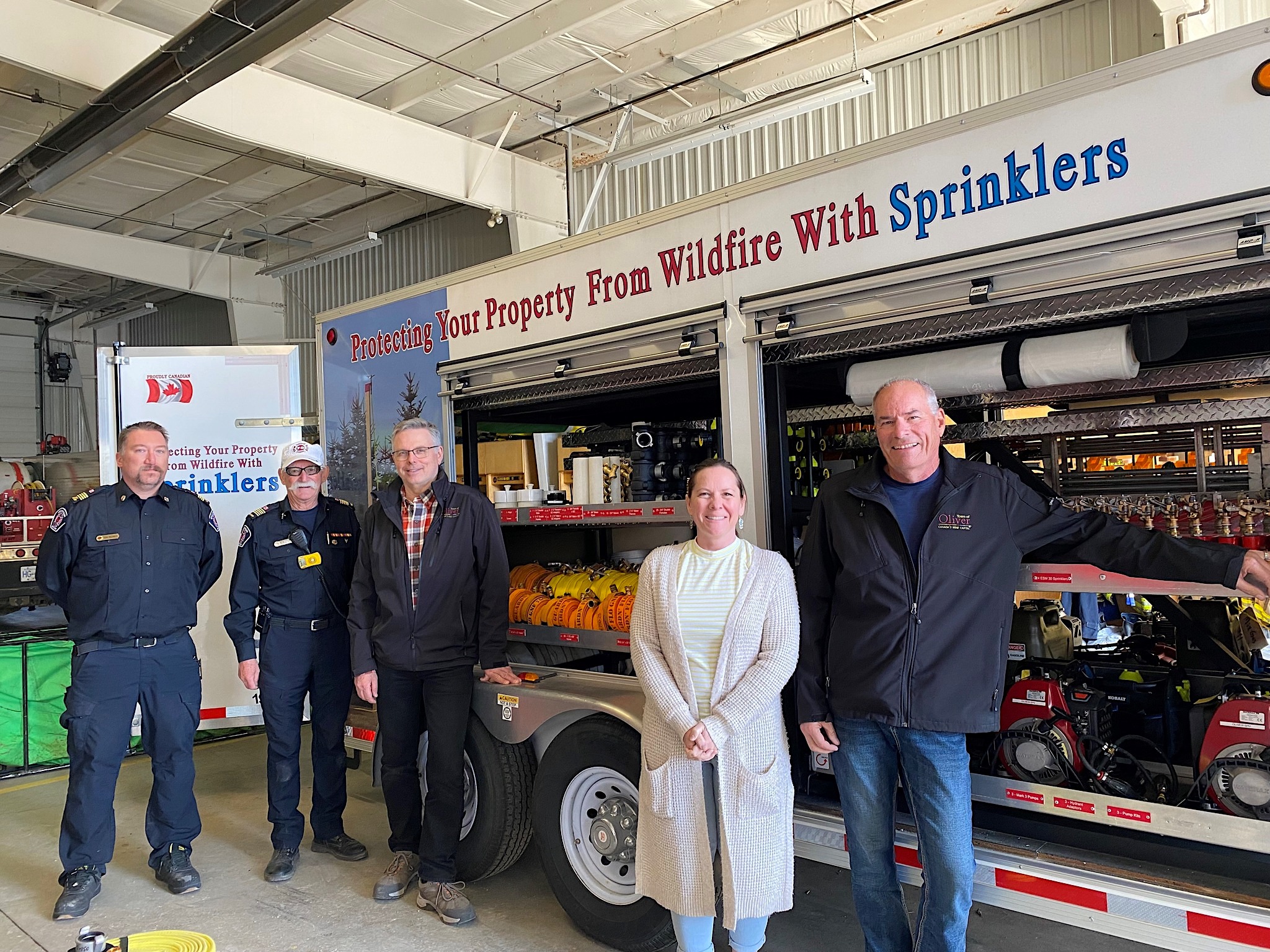 Oliver FD takes delivery of new structure protection unit ...