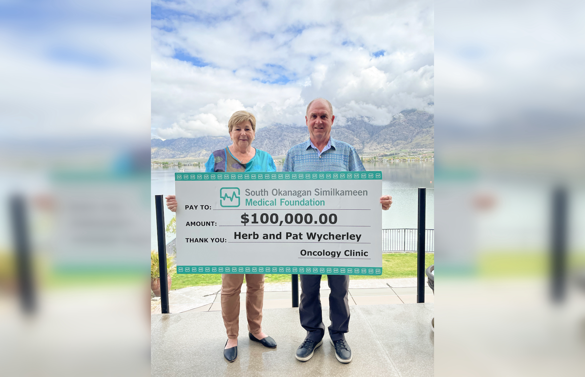 Osoyoos family donates $100,000 for oncology centre - TimesChronicle.ca