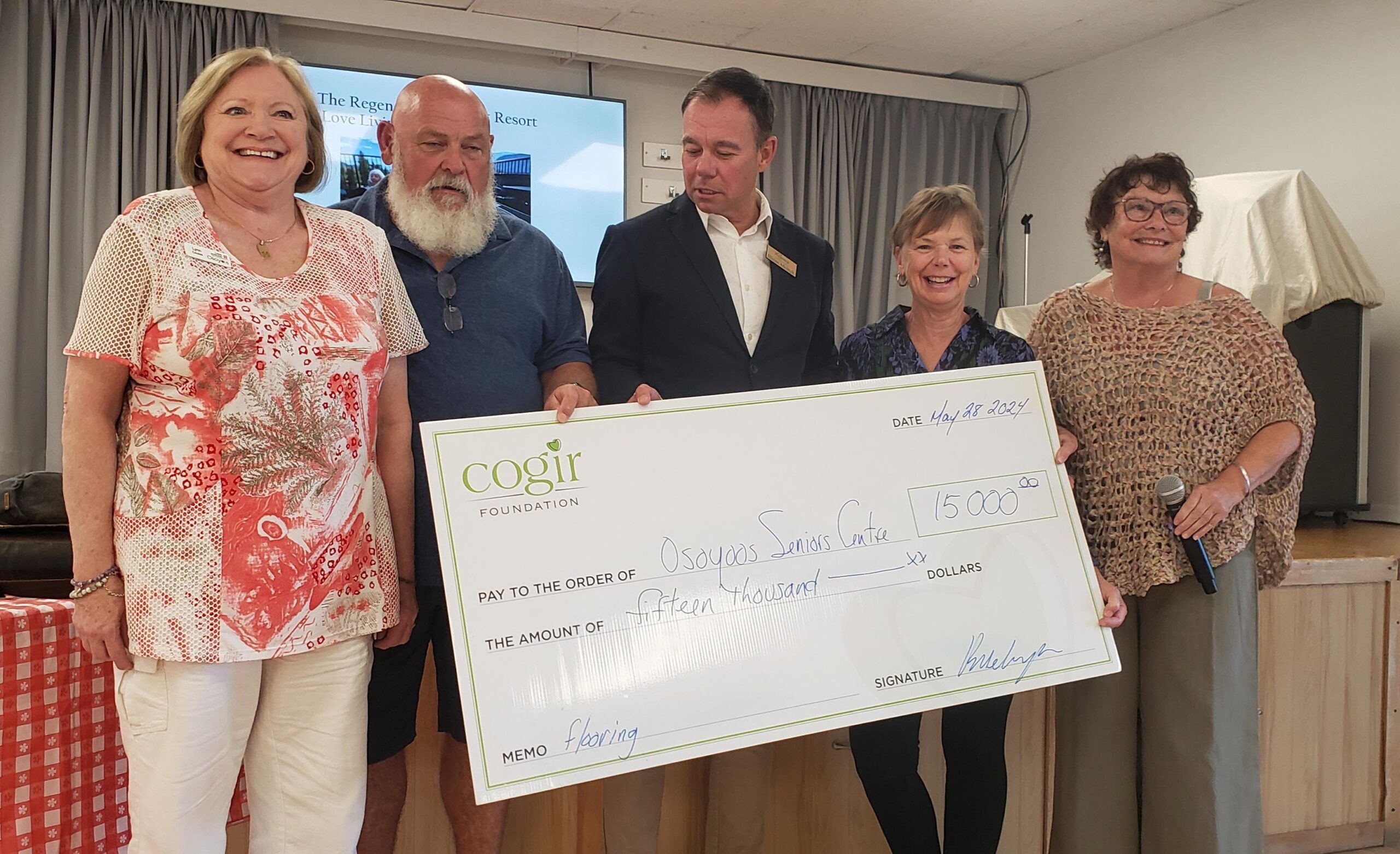 Activity Centre newly floored with Cogir donation - TimesChronicle.ca