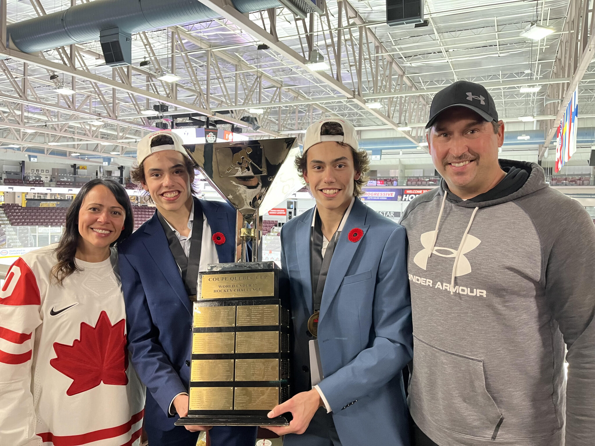 Osoyoos’ Ruck twins score gold at U17 World Challenge - TimesChronicle.ca