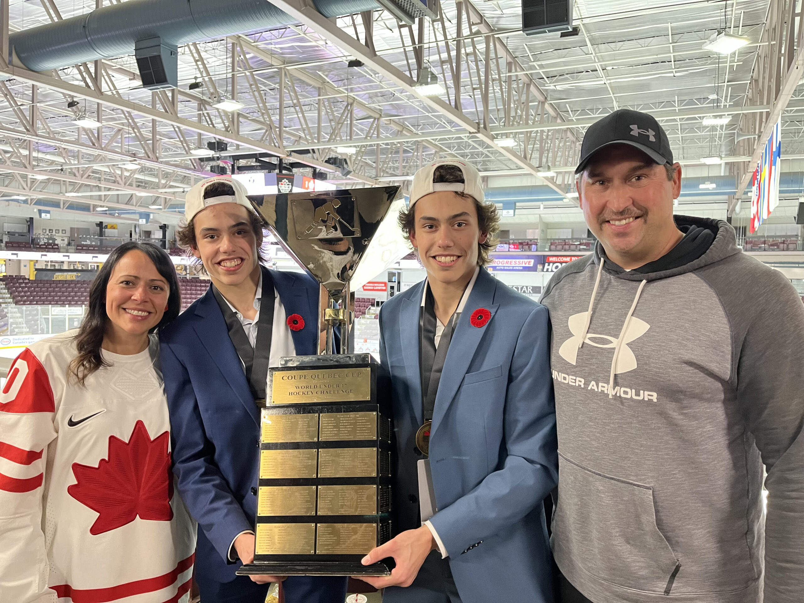 Osoyoos’ Ruck twins score gold at U17 World Challenge - TimesChronicle.ca