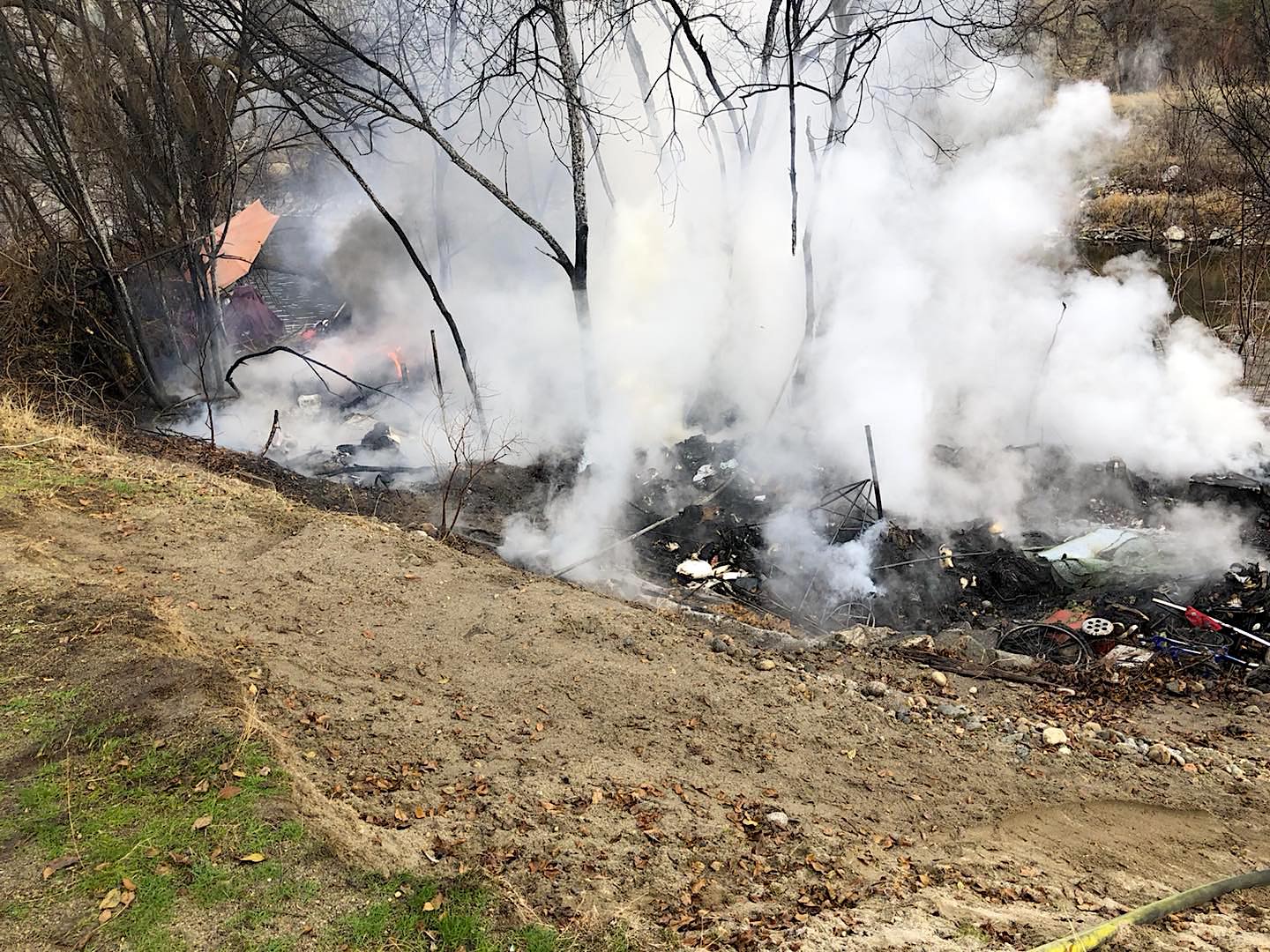 Fire and propane tank explosions at homeless encampment - TimesChronicle.ca