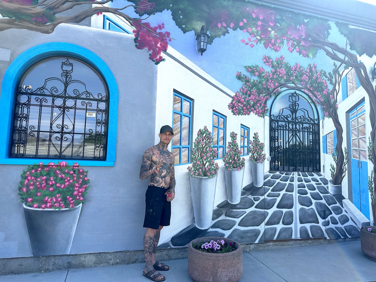 Mavik’s magic makes for another Osoyoos mural - TimesChronicle.ca