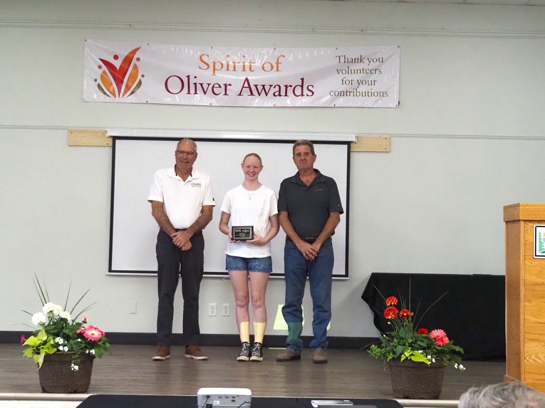 Spirit of Oliver Awards honours community volunteers - TimesChronicle.ca