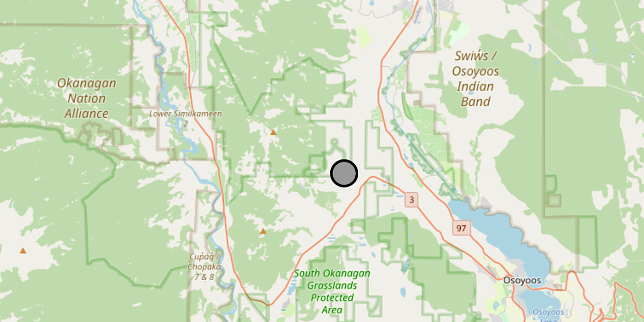 Thunderstorms spark wildfire west of Oliver and Osoyoos - TimesChronicle.ca