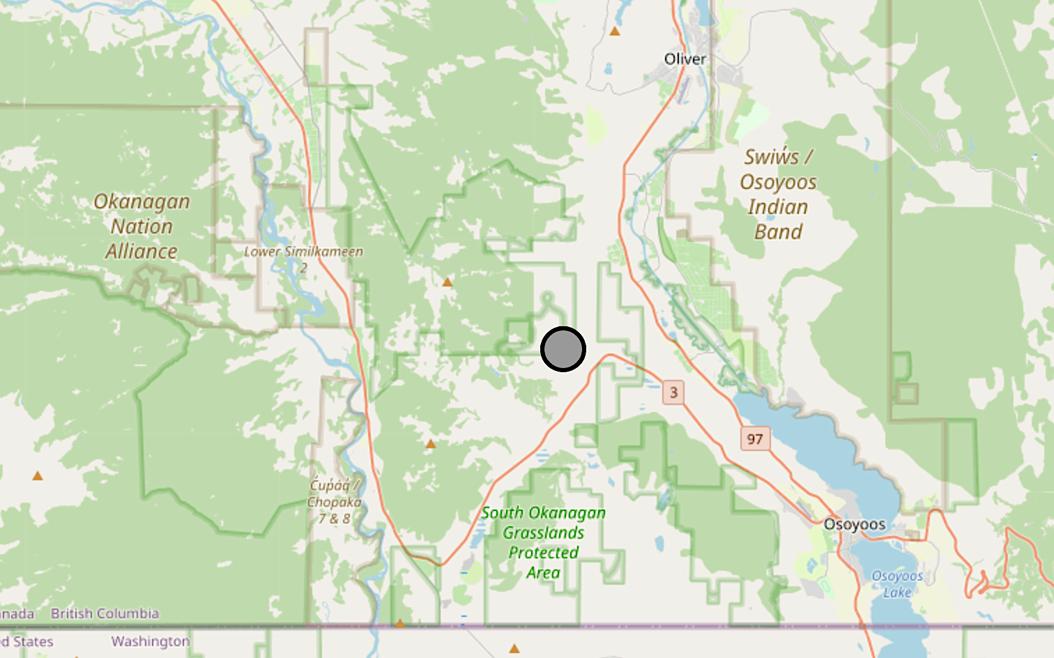 Thunderstorms spark wildfire west of Oliver and Osoyoos - TimesChronicle.ca