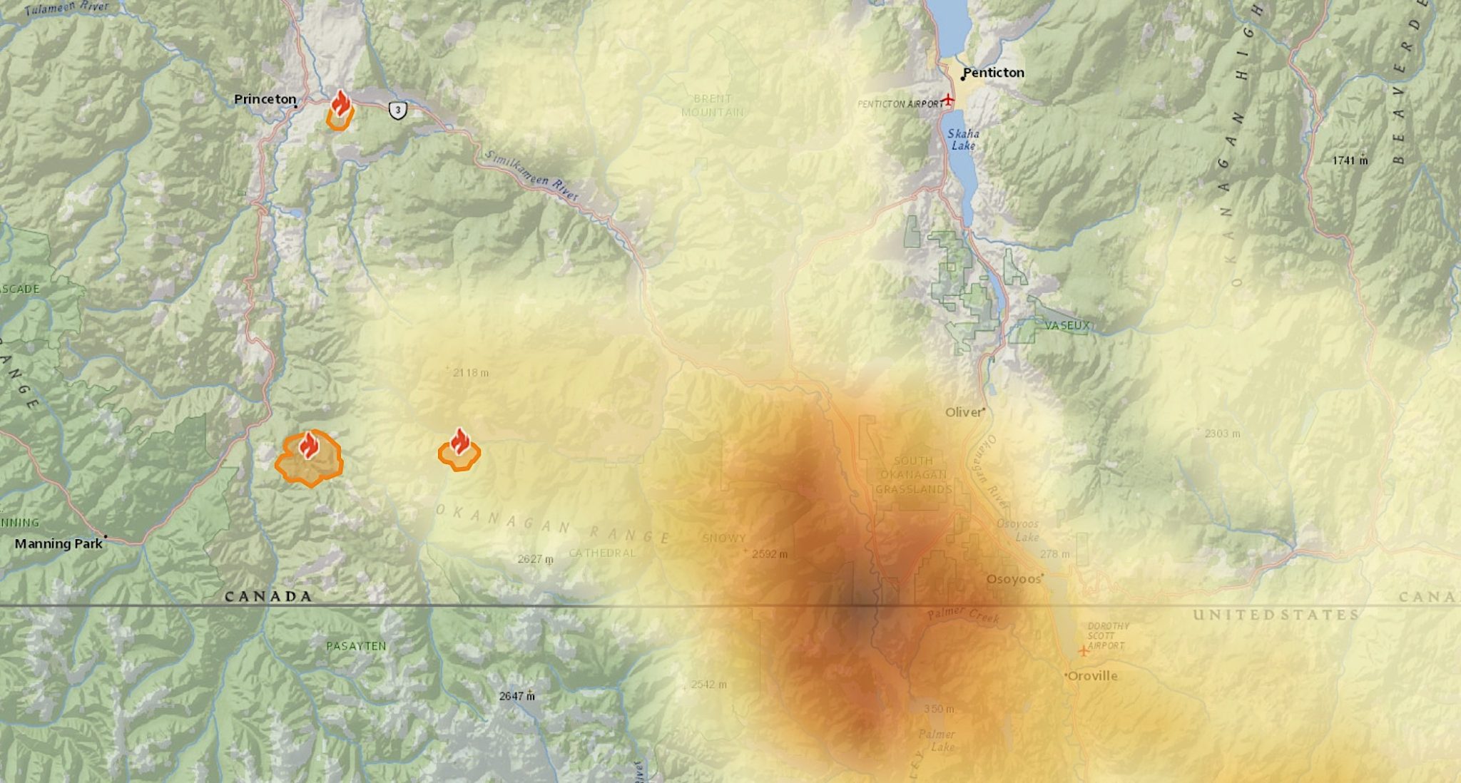 Placer Creek Wildfire now estimated at 2,600 ha - TimesChronicle.ca