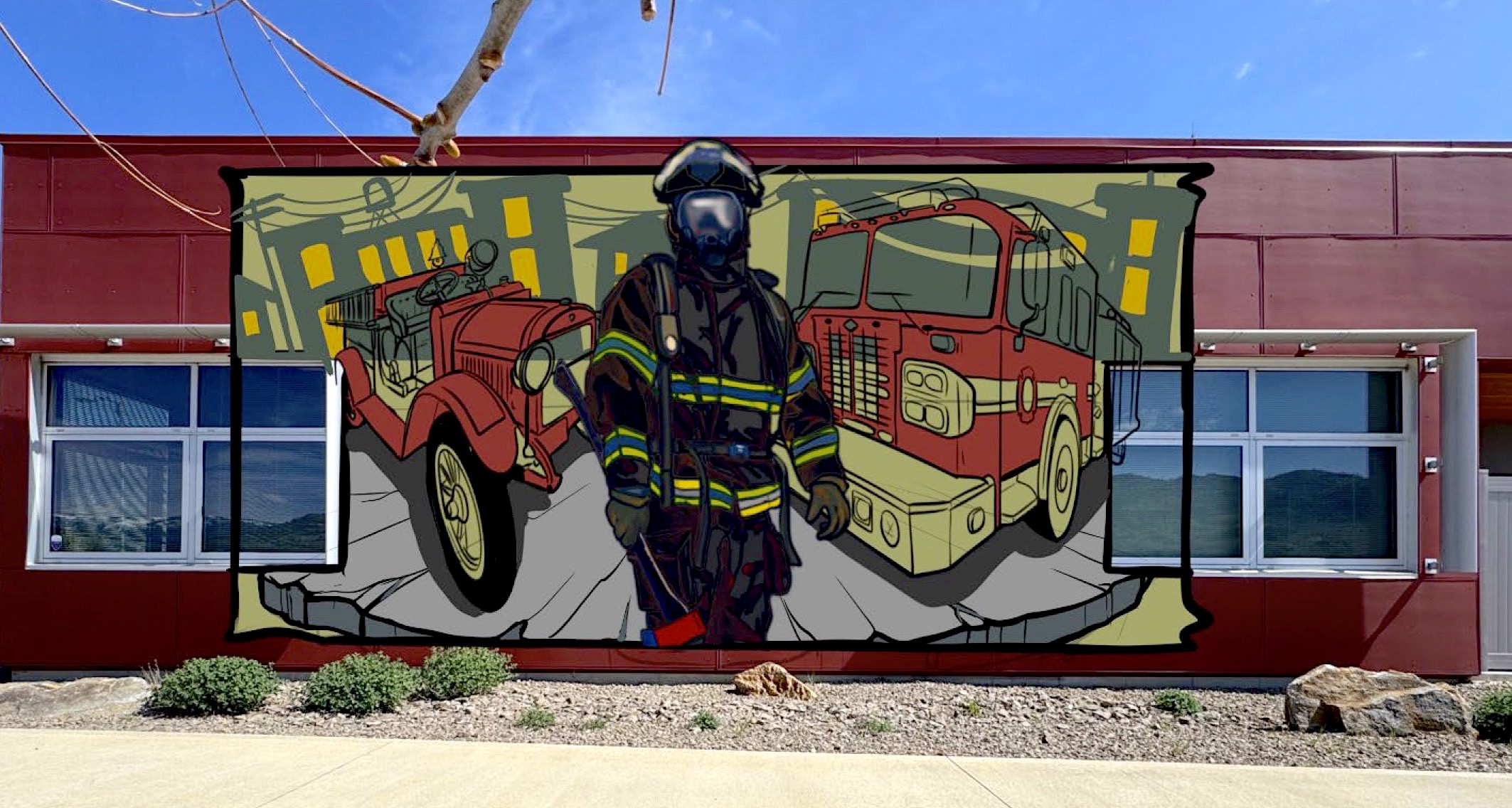 New mural to honour local firefighters approved - TimesChronicle.ca
