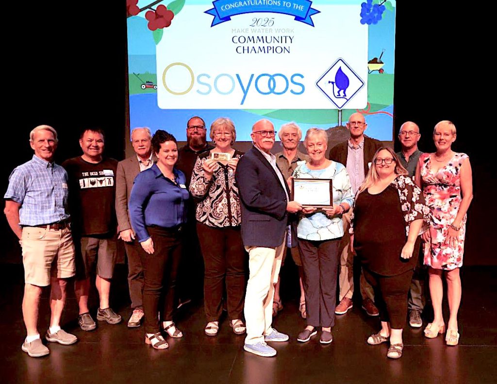 Osoyoos new ‘Make Water Work’ community champion - TimesChronicle.ca